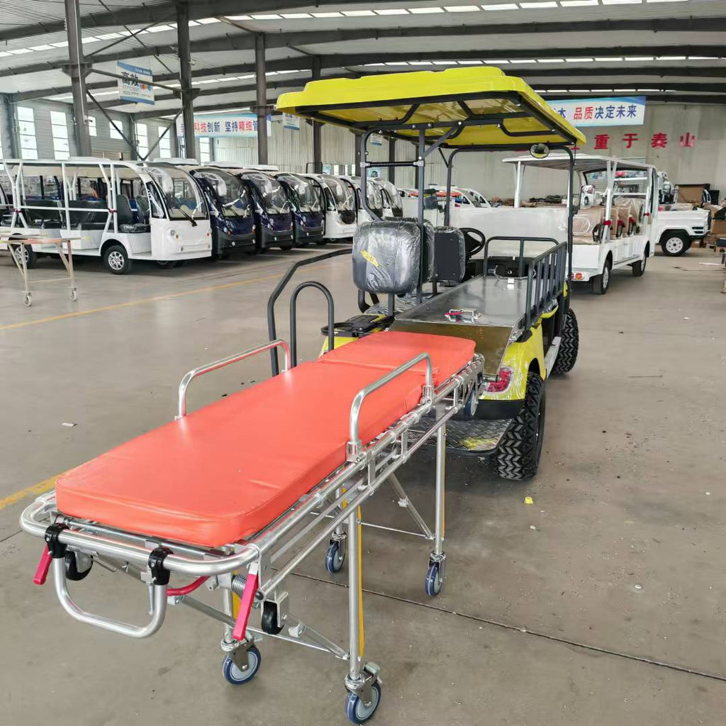 Medical Buggy First Aid Medical Golf Cart Ambulance Vehicle With Stret ...